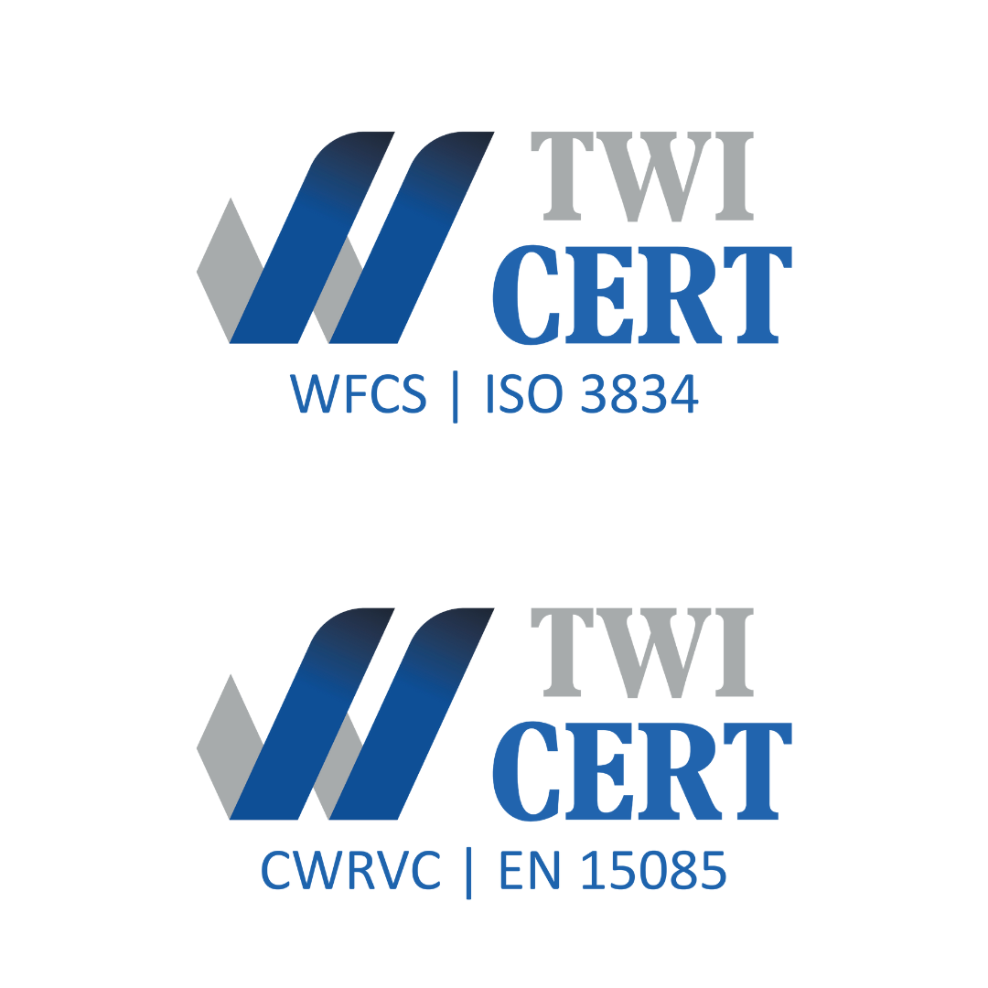 Certified EN 15085 and ISO 3834 welding - Metaltech